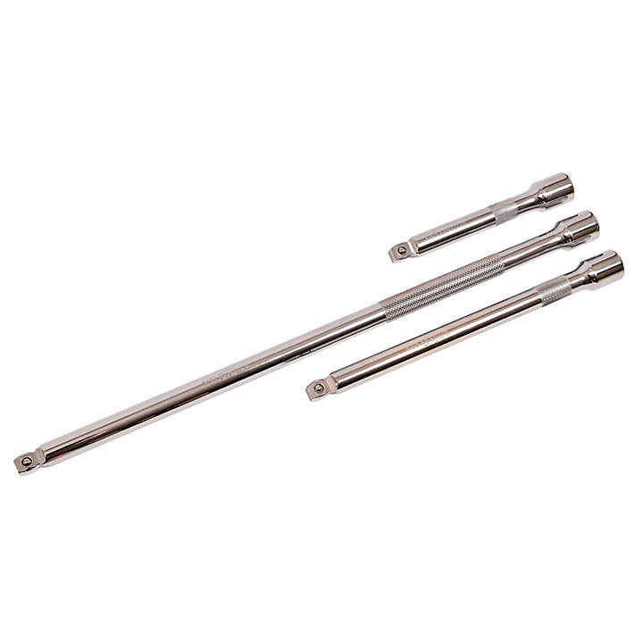 Amtech 3 Piece 13mm (1/2") drive wobble extension bar set – Coopers Of Barnet