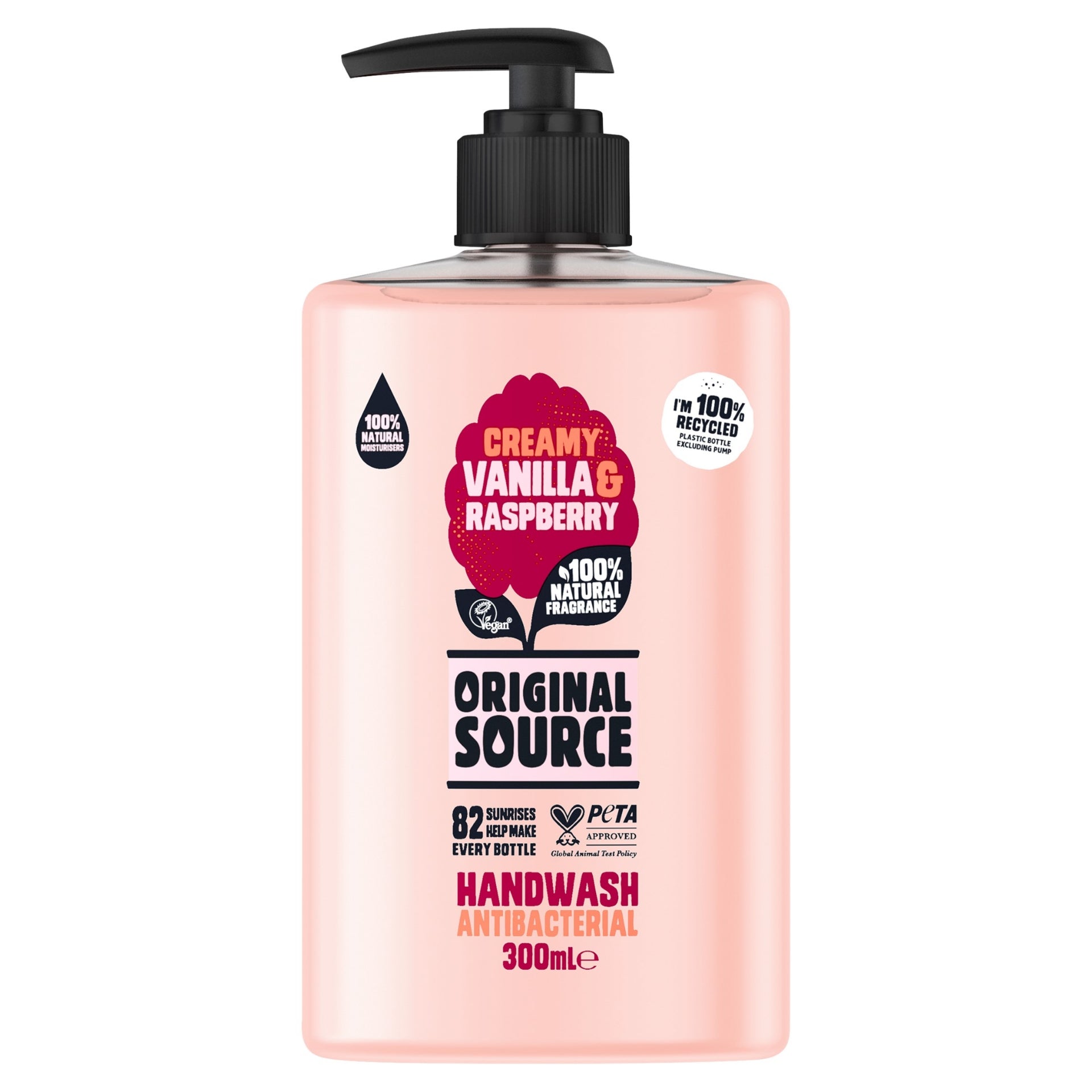 ORIGINAL SOURCE HANDWASH - VANILLA & RASP – Coopers Of Barnet