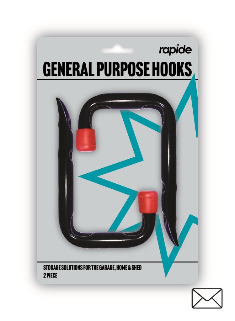 RAP Hooks - L Shape Hooks 2pc for Efficient Cable Management – Coopers ...