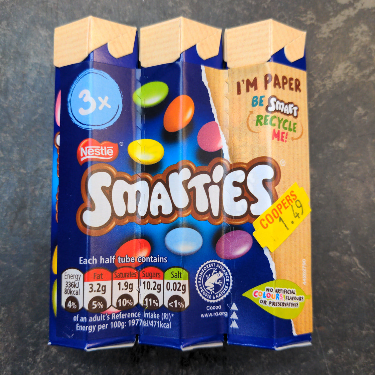 Nestle Smarties tube's — coopersofbarnett