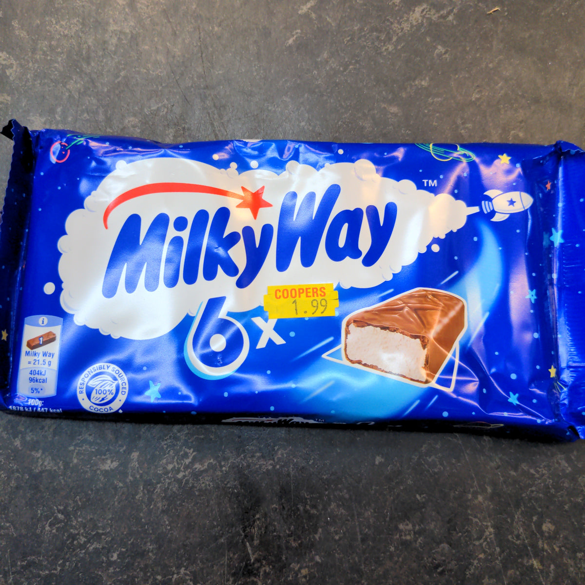 Milky Way pack of 6 chocolate bars — coopersofbarnett