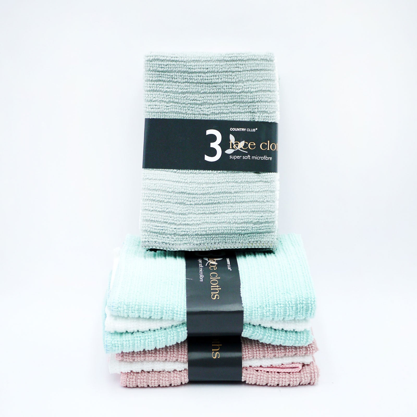 FACE CLOTHS MICRO 3PK ASST(R) – Coopers Of Barnet