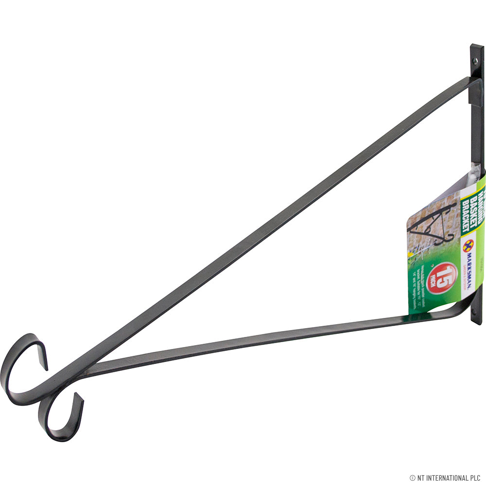 Heavy Duty 15-Inch Hanging Basket Bracket | Sturdy Support for Hanging ...