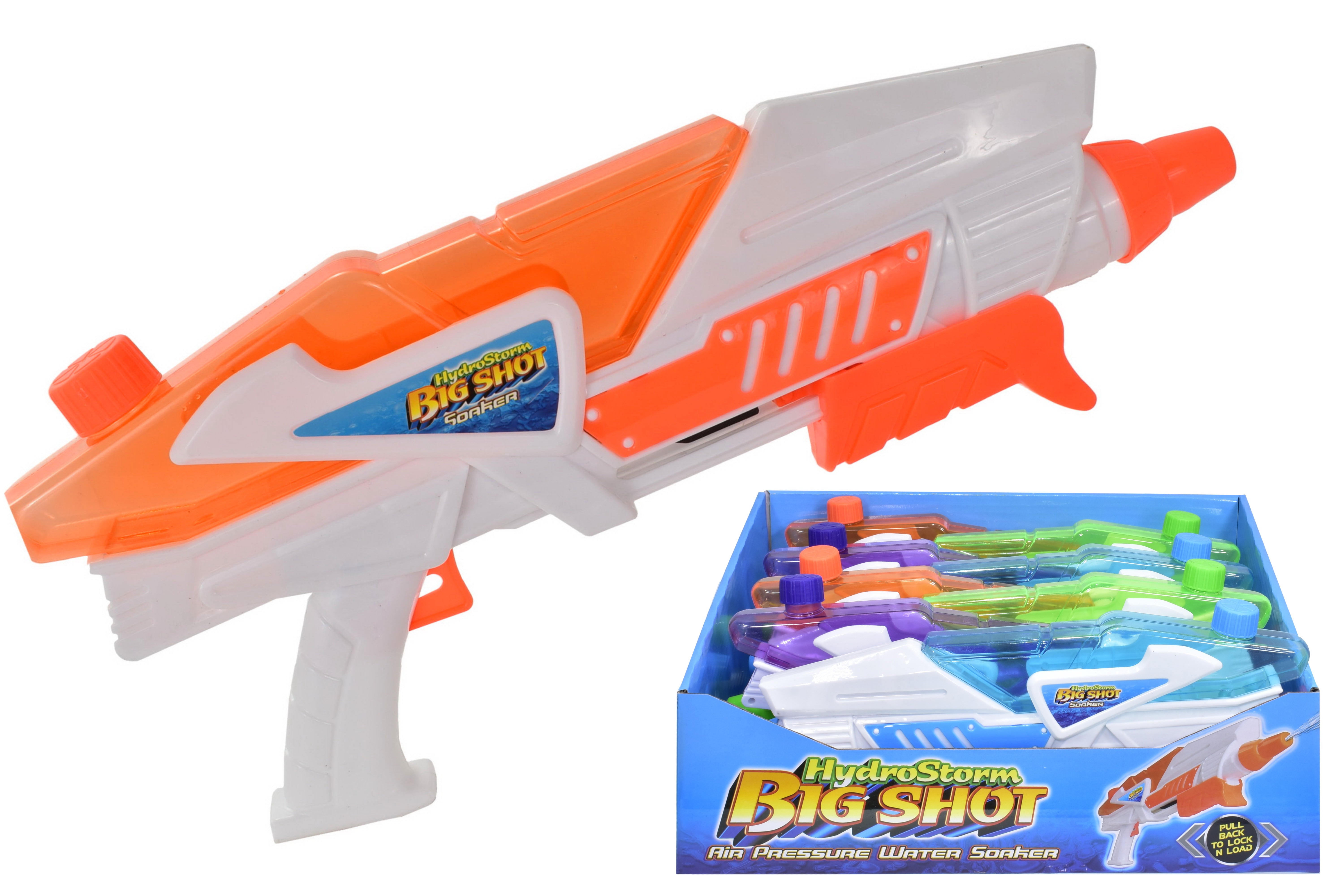 Splash Blaster Pump Action Water Gun - Summer Fun for Kids & Adults ...