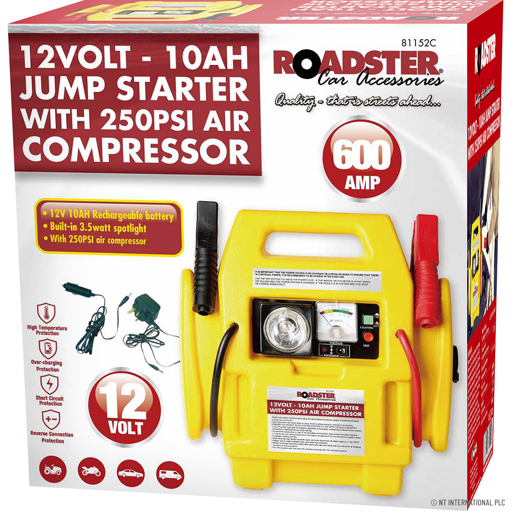 12v Jump Start & Air Compressor Combo – Coopers Of Barnet