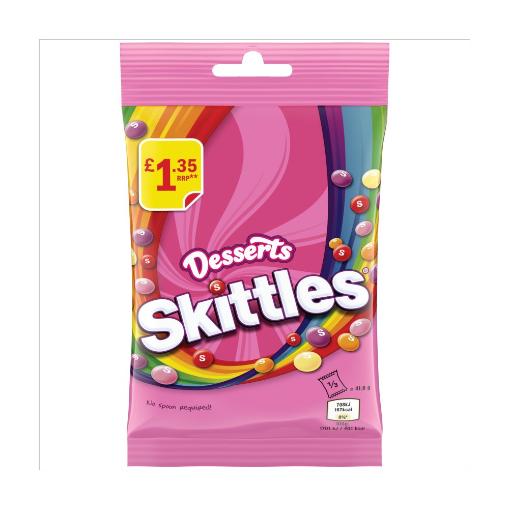 Skittles Desserts Sweets Treat Bag – Coopers Of Barnet