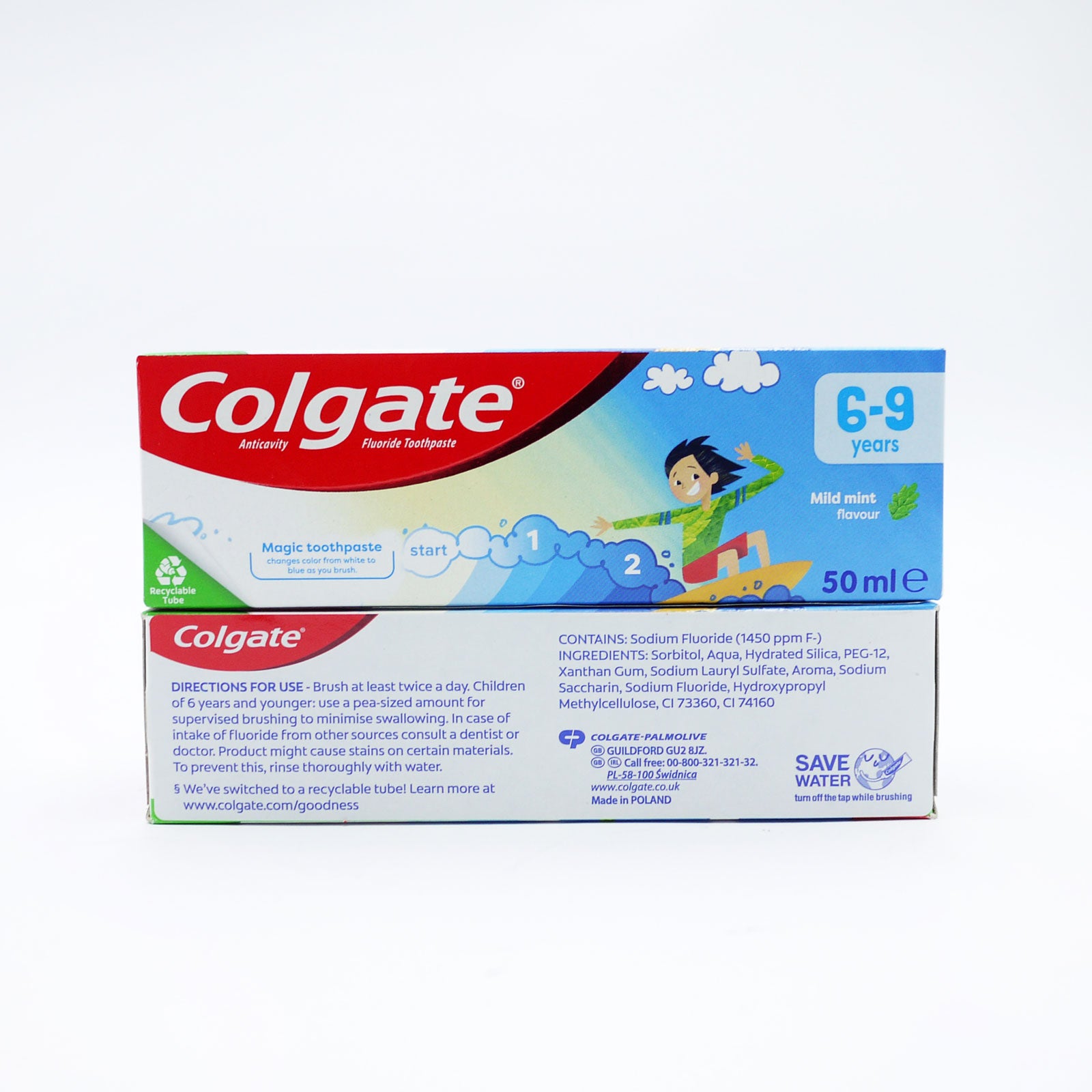 COLGATE TOOTHPASTE KIDS MILD MINT 6+YRS 50ml – Coopers Of Barnet