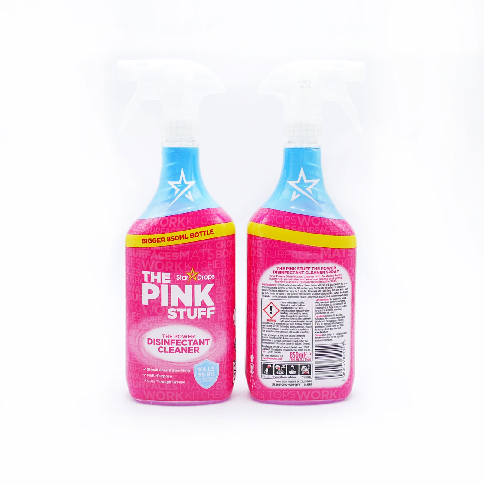 THE PINK STUFF DISINFECTANT CLEANER 850ML – Coopers Of Barnet