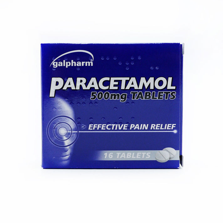 GALPHARM PARACETAMOL TABLETS 500MG 16'S – Coopers Of Barnet