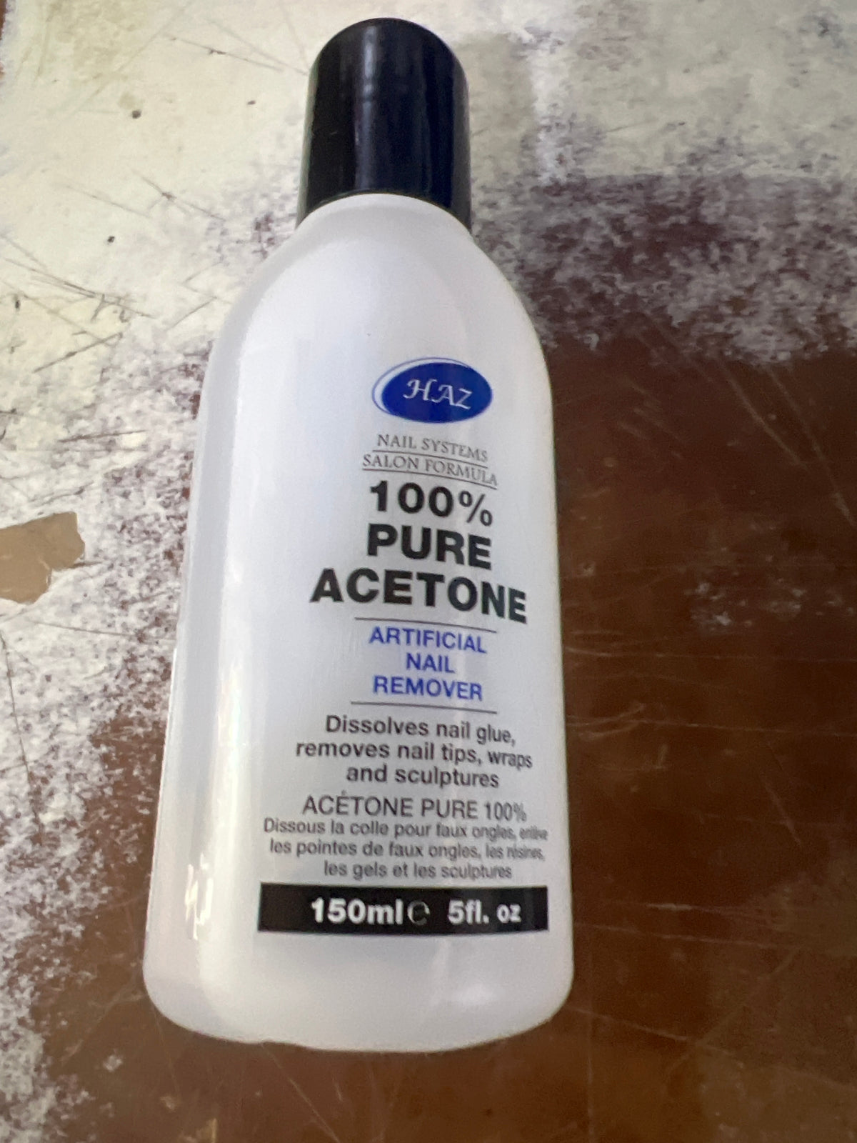 Haz 100% pure Acetone — coopersofbarnett