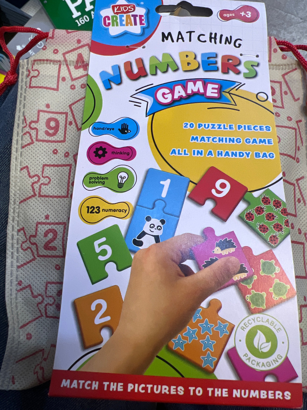 Matching numbers game — Coopers Of Barnet