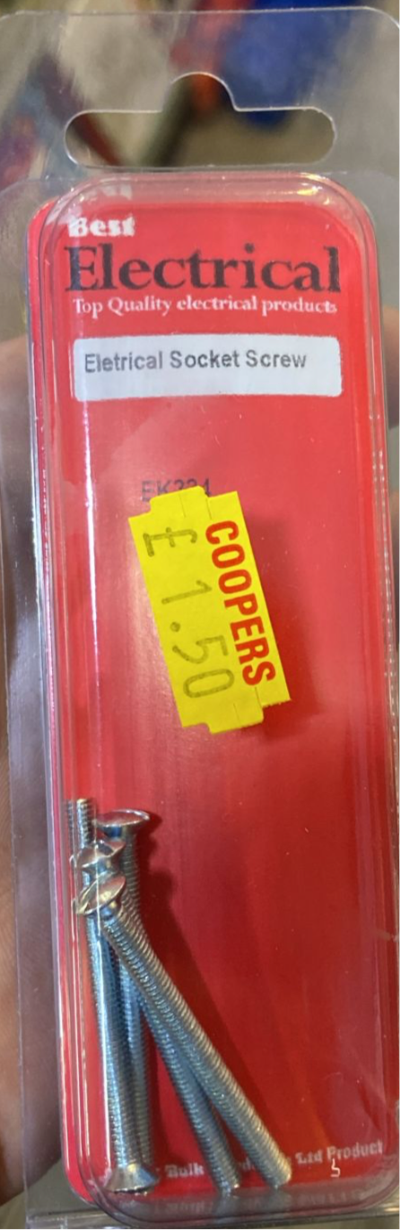 Upgrade Your Outlets with Quality Electrical Socket Screws – Coopers Of ...