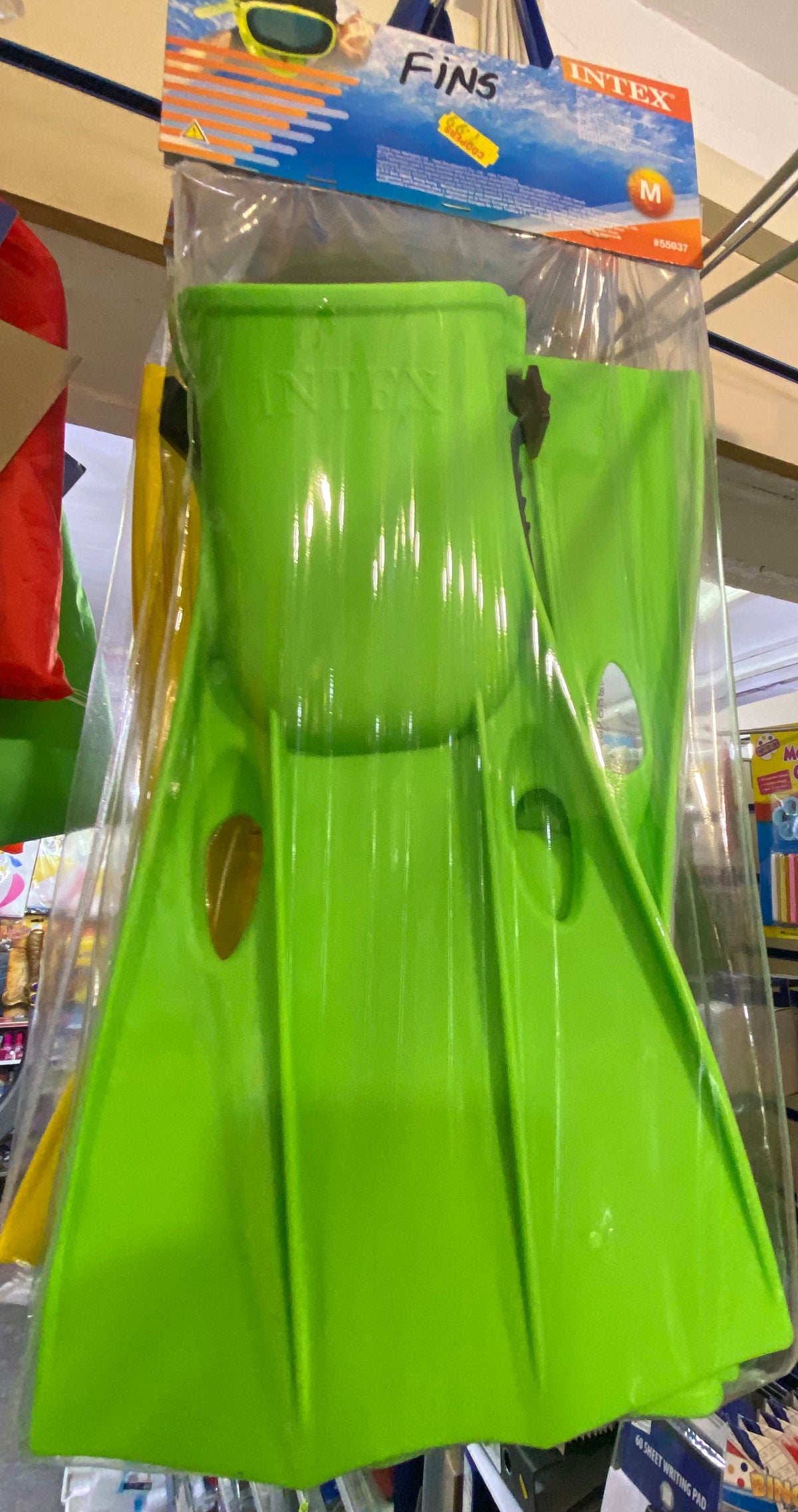 INTEX MEDIUM SWIM FINS — Coopers Of Barnet