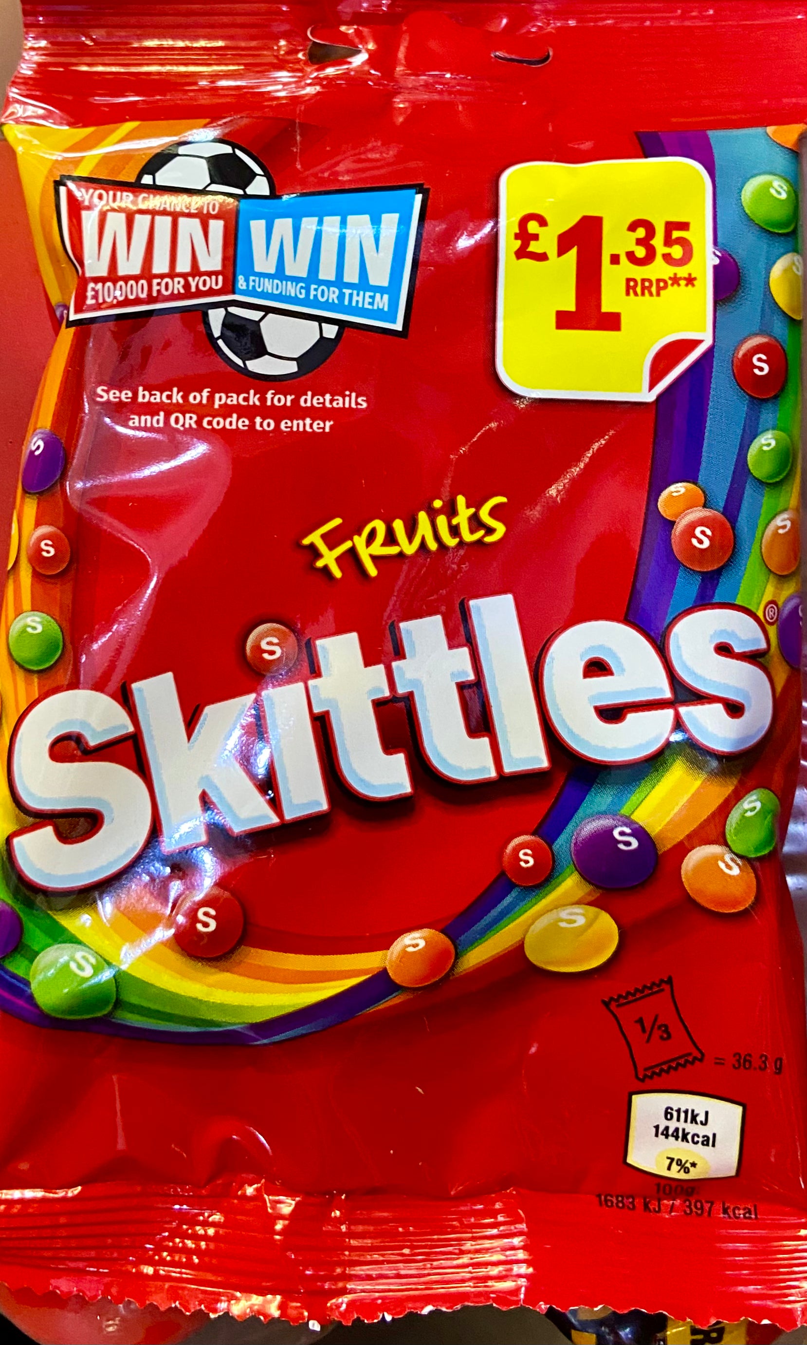Skittles Fruit Sweets Treat Bag – Coopers Of Barnet