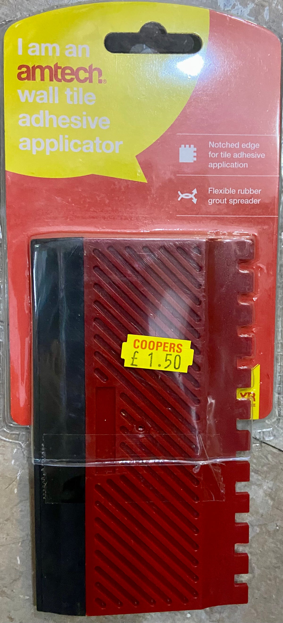 AMTECH WALL TILE ADHESIVE APPLICATOR — coopersofbarnett