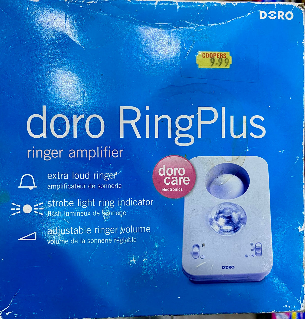 DORO RINGPLUS RINGER AMPLIFIER — coopersofbarnett