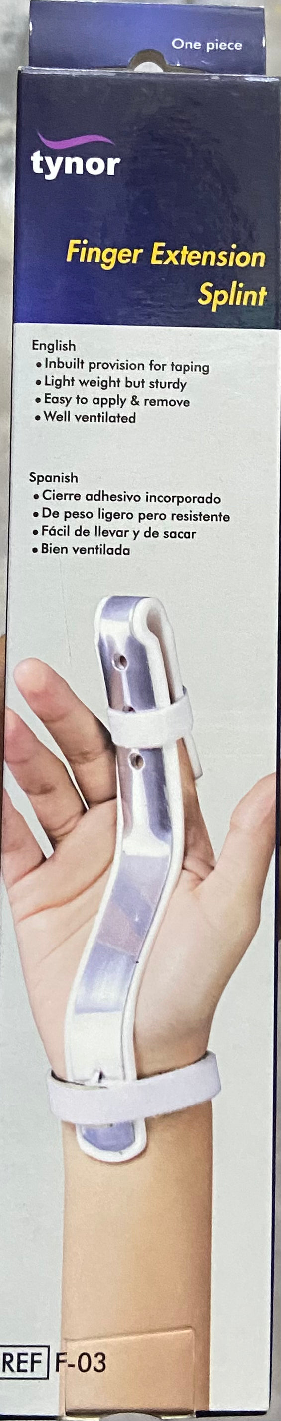 TYNOR FINGER EXTENSION SPLINT — coopersofbarnett