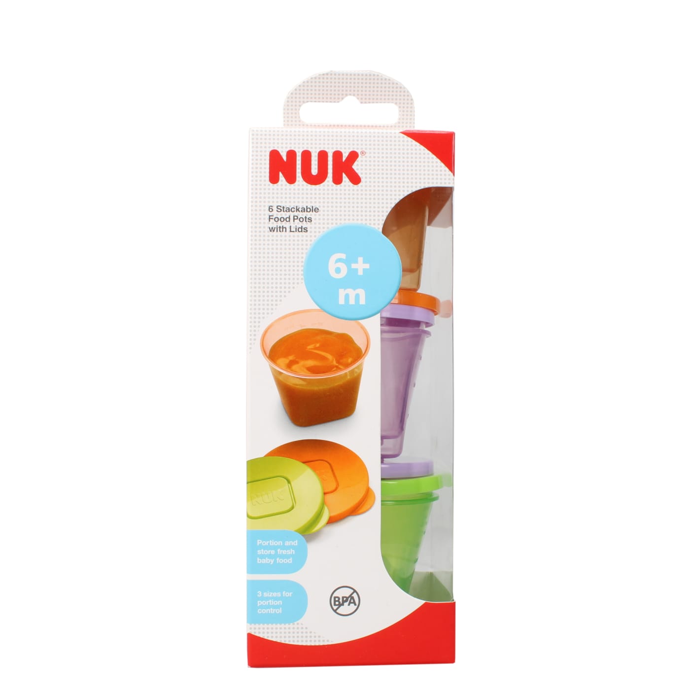 NUK STACKABLE STORAGE POTS – Coopers Of Barnet