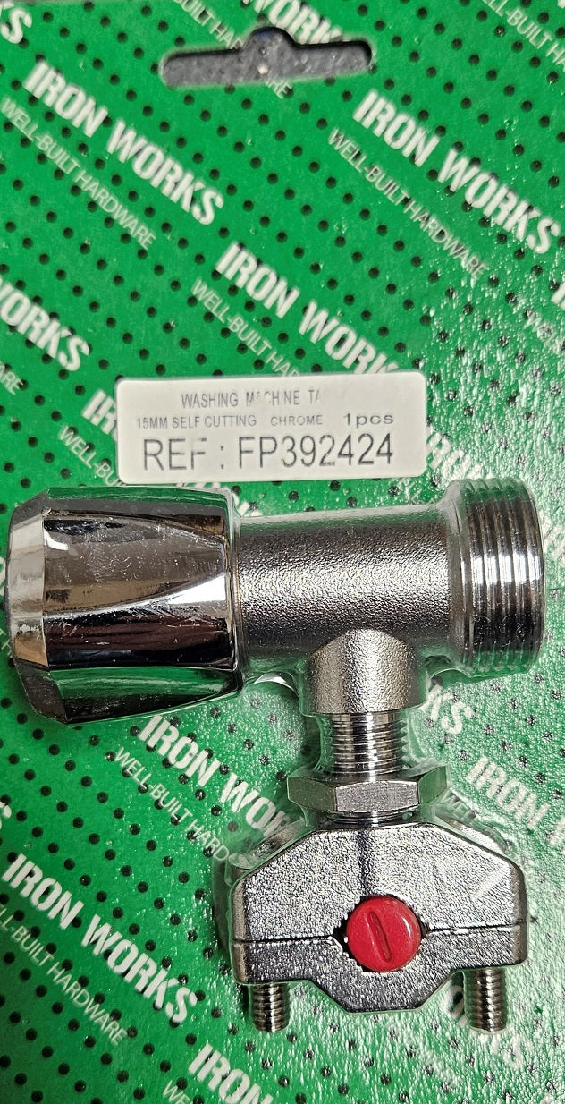 15MM Self-Cutting Washing Machine Tap - Model 5075 FP392424 - Easy Ins ...