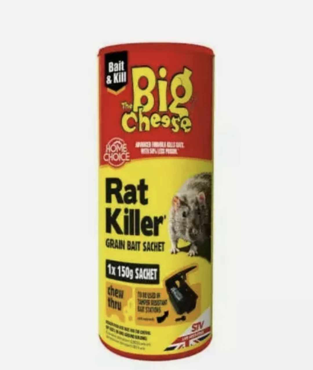 BIG Cheese - Rat Killer Grain Bait Sachet 150g – Coopers Of Barnet