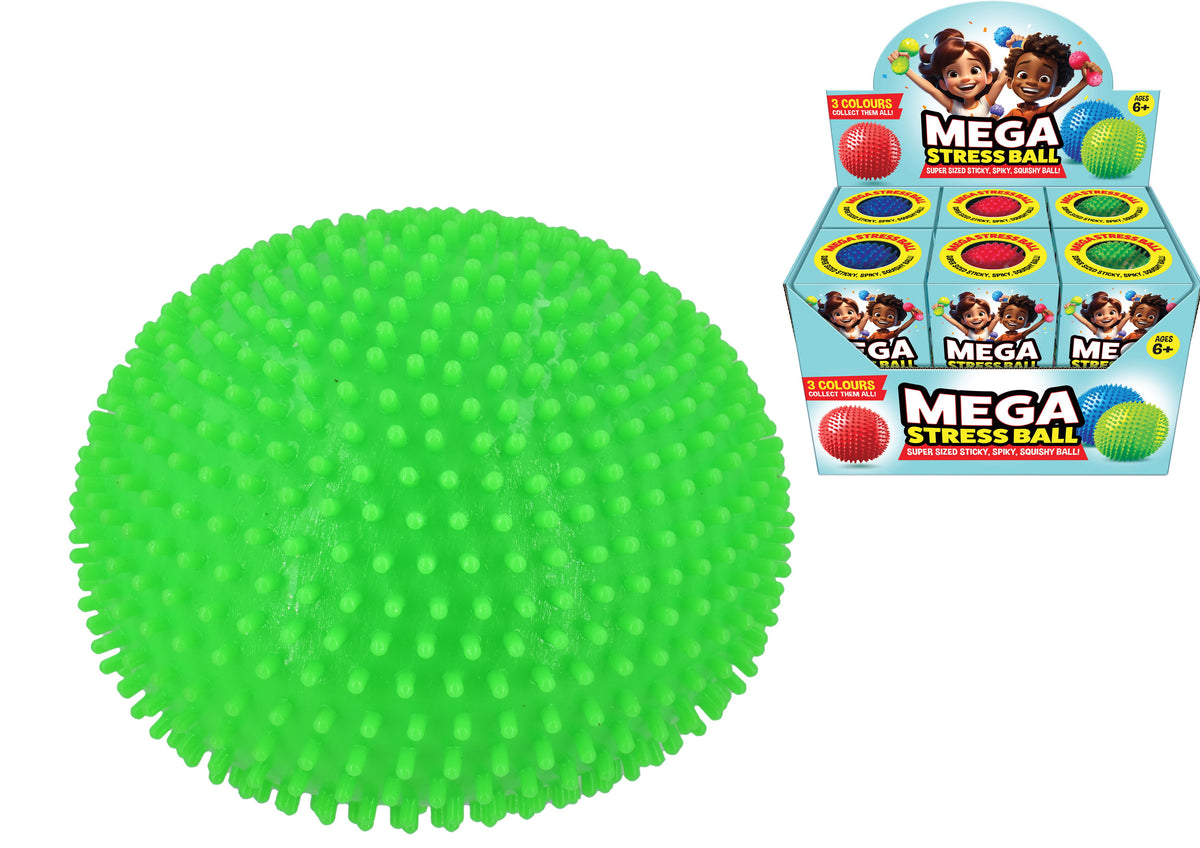 Explore 100mm Sticky Spikey Balls in 3 Vibrant Colors — coopersofbarnett