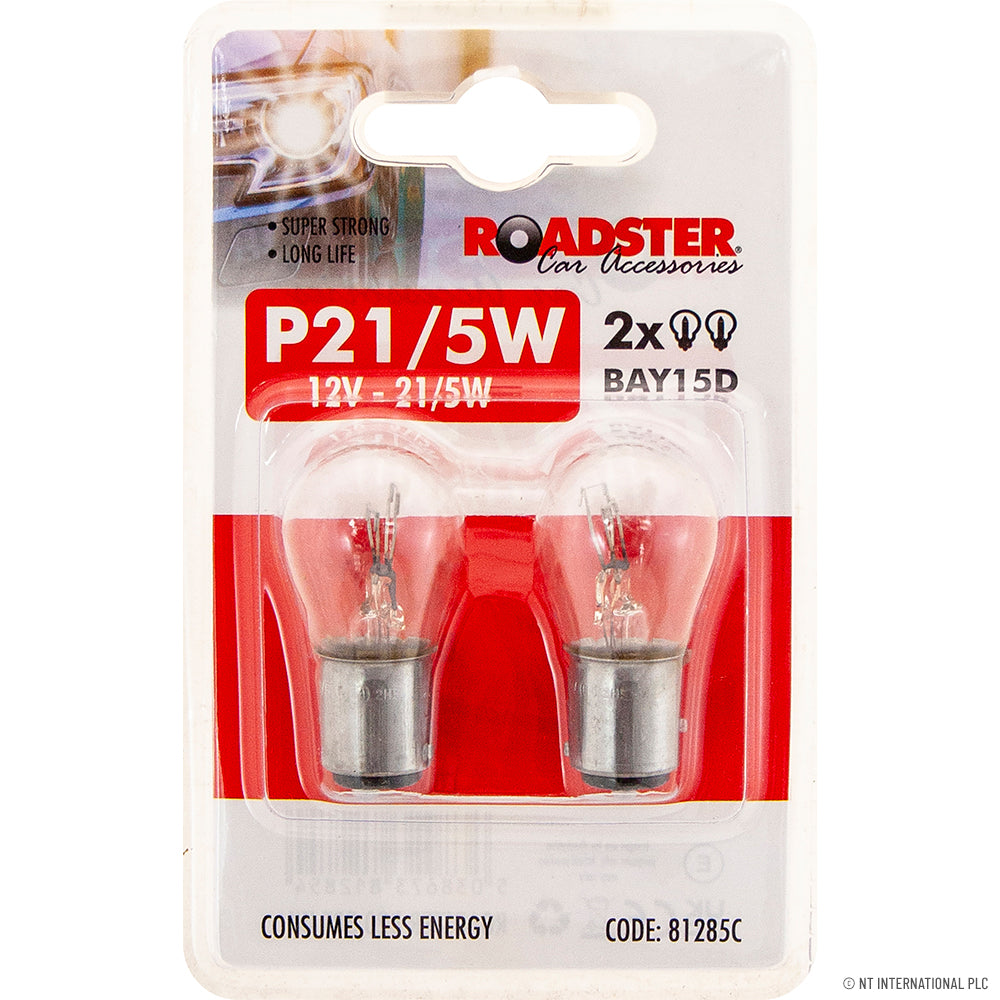 P21/5W Car Light Bulb 12V - Premium Bayonet 15D Bulb for Automotive Li ...