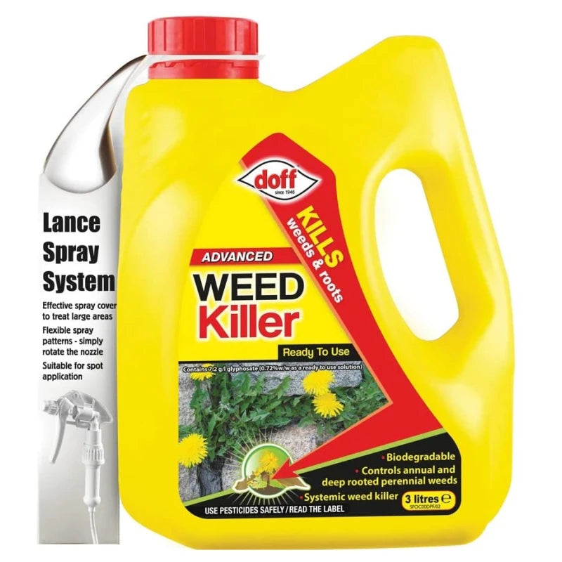 Doff Advantage Weed killer 3 litres Ready to use – Coopers Of Barnet