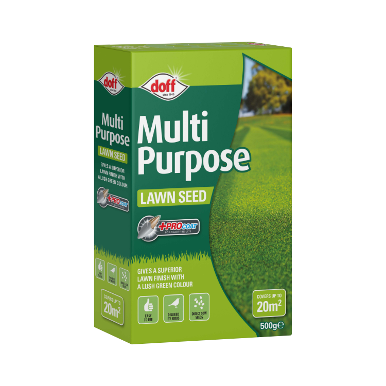 Doff Multipurpose Lawn Seed with PROCOAT 500g – Coopers Of Barnet