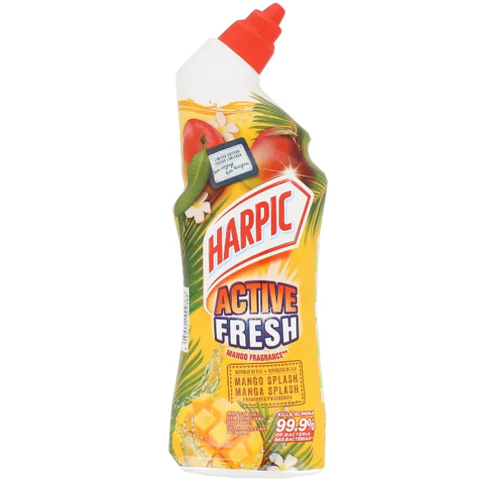 Harpic Active Fresh Gel 750ml Mango Splash Citrus – Coopers Of Barnet