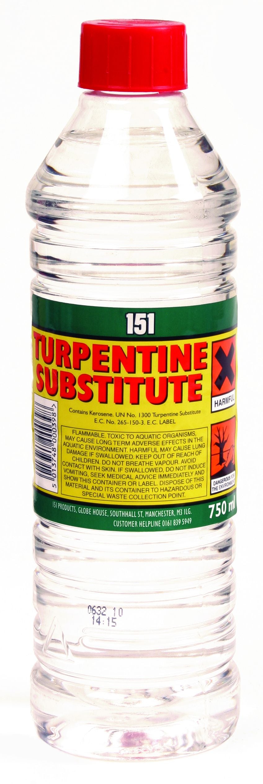Turpentine Substitute 750ml — coopersofbarnett