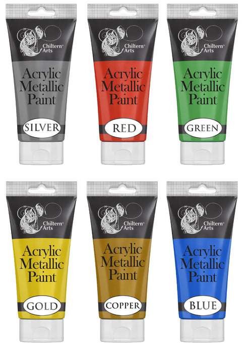 Acrylic Metalic Paint 120ml — Coopers Of Barnet