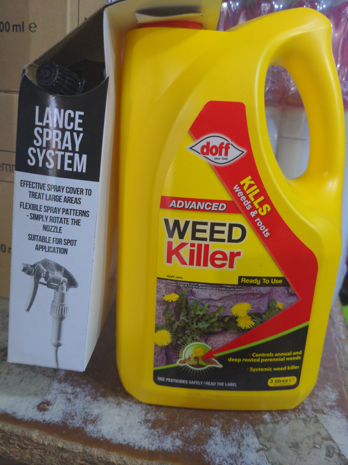 Doff Advantage Weed killer 3 litres Ready to use — coopersofbarnett