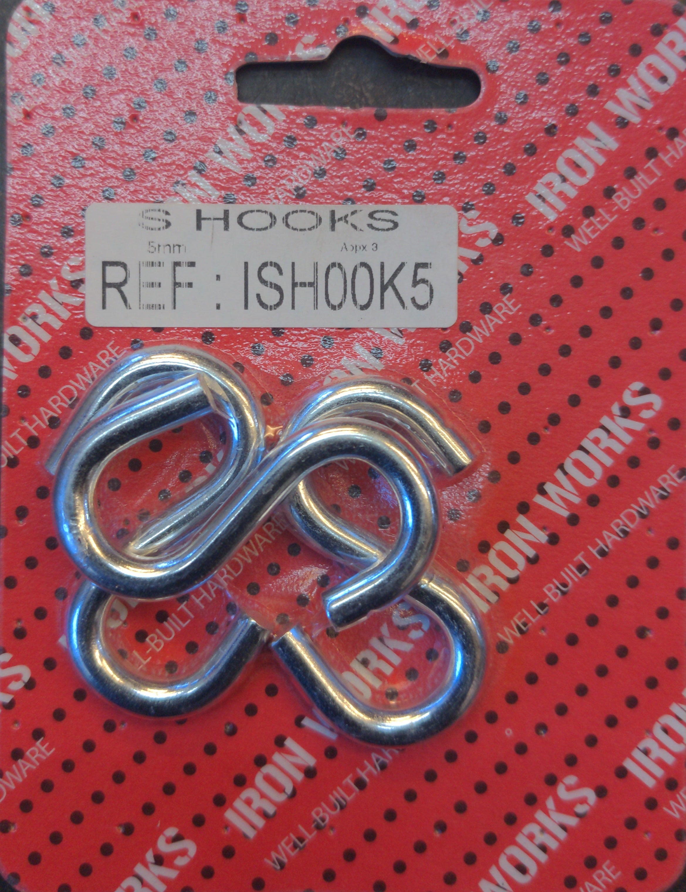 Small 5mm S Hooks 4 Pack – Coopers Of Barnet