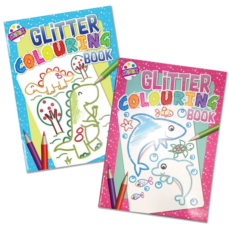 Glitter Colouring Book – Coopers Of Barnet