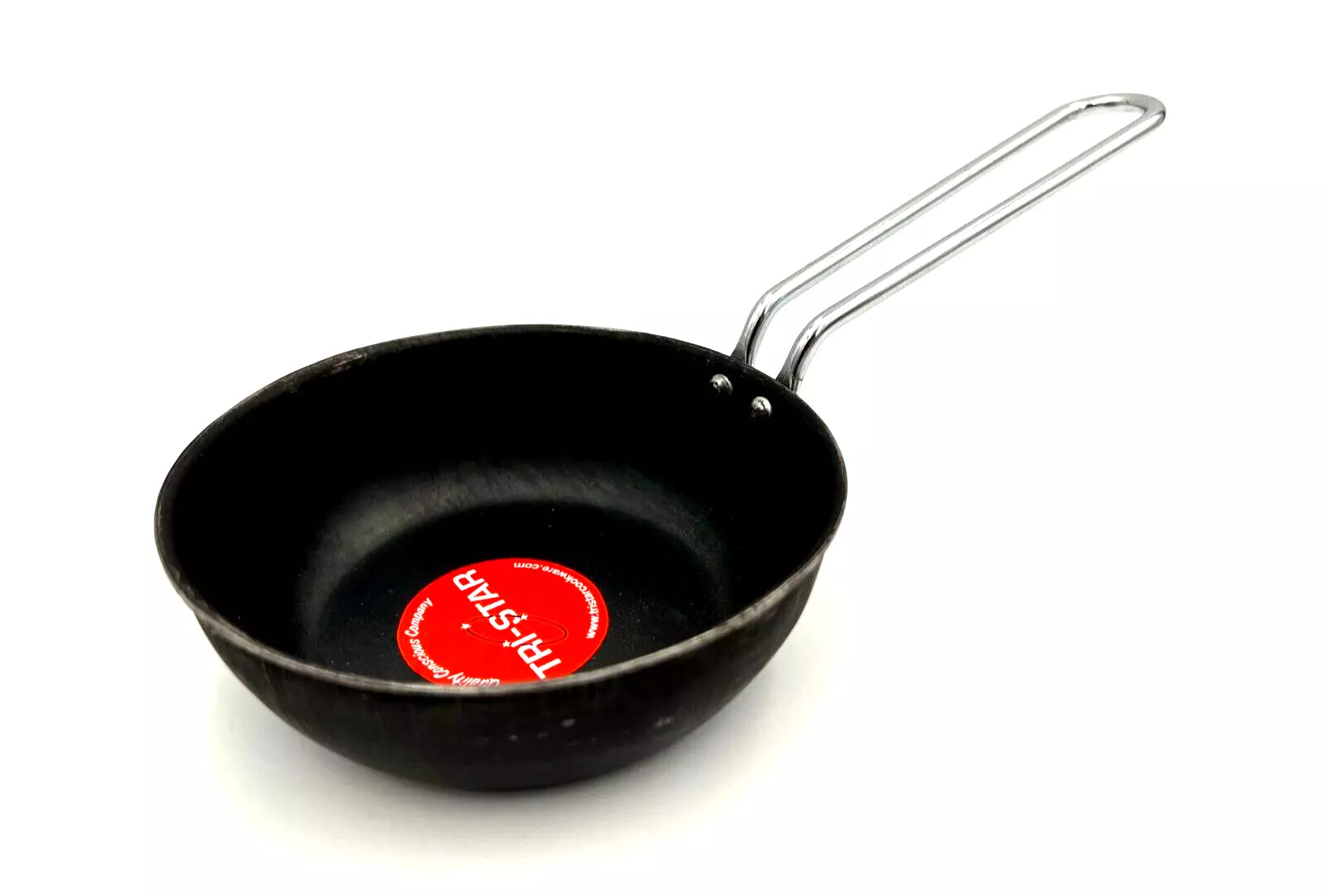 Tristar Iron Tadka pan with stainless steel handle 6" – Coopers Of Barnet